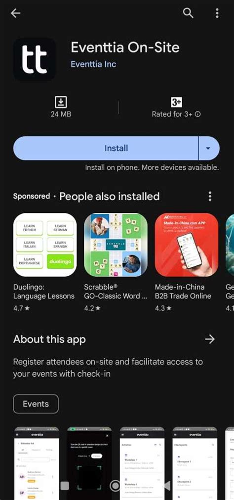 How To Use The Eventtia On Site App
