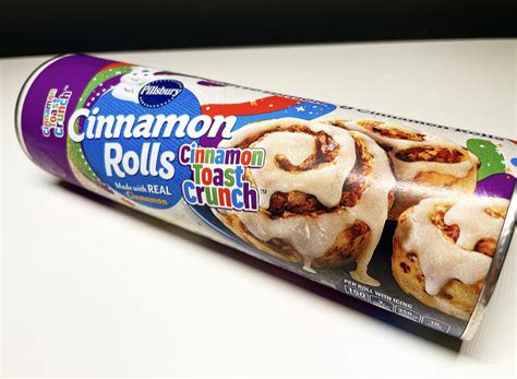 Review Pillsbury Cinnamon Toast Crunch Cinnamon Rolls Junk Banter