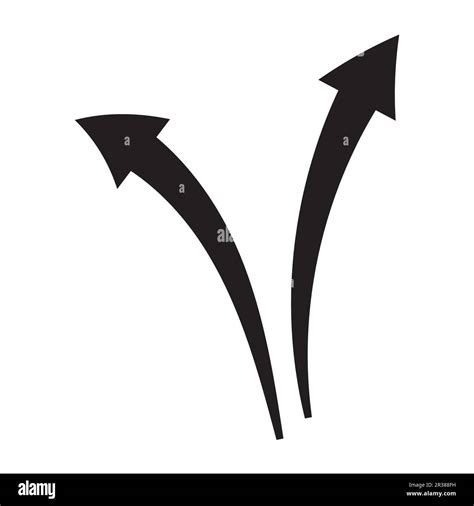 Arrow Symbol Set Of Doodle Or Sketch Outline Of Circle Curve Swipe Up Arrow Symbol Set Of Doodle Or Sketch Outline Of Circle Curve Swipe Up