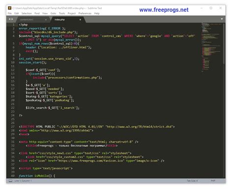 Sublime Text скачать редактор для программистов