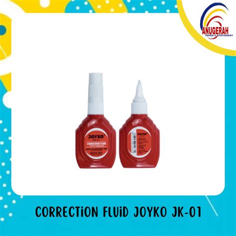Jual Correction Fluid Joyko Jk 01 Pcs Shopee Indonesia