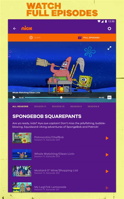 Nick Apk Pour Android Télécharger