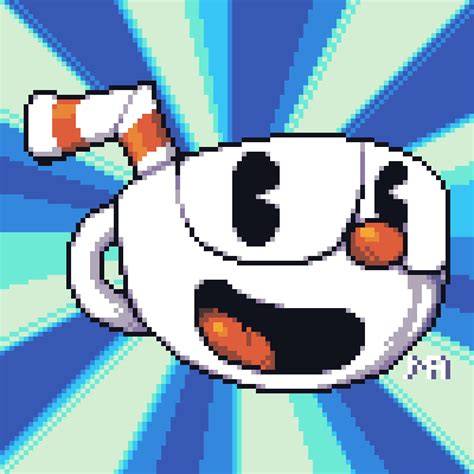 Its 🎵 Cuphead 🎵 Rpixelart