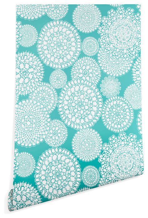 Deny Designs Heather Dutton Delightful Doilie Tiffany Wallpaper 2x10 Contemporary