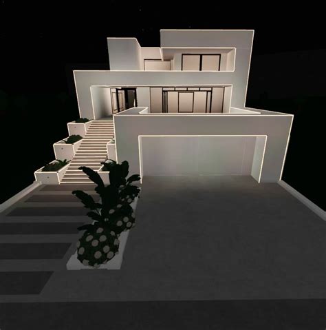 Modern Bloxburg House Modern Minimalist House Free House Design