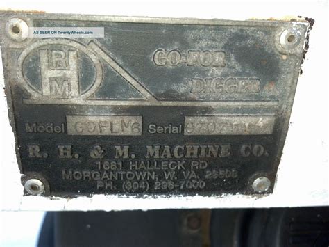 2007 Rhm Self Propelled Towable Go For Gf6lm Mini Backhoe Excavator Dozer