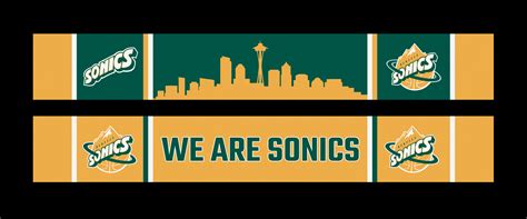 Branding • Seattle Supersonics Rebrand Behance
