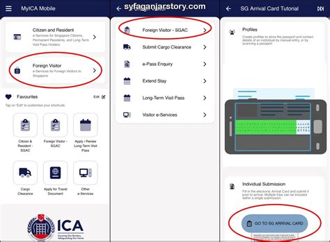 How To Complete Sg Arrival Card Form Easily Syfa And Ganjar Story