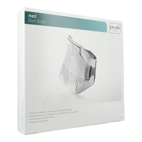 Buy Push Med Back Brace T3 1pieces Now For Only € 244 64 At Viata