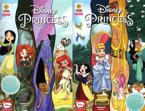 Disney Princess Comic Book Issue 1and2 Set Of 2 Books