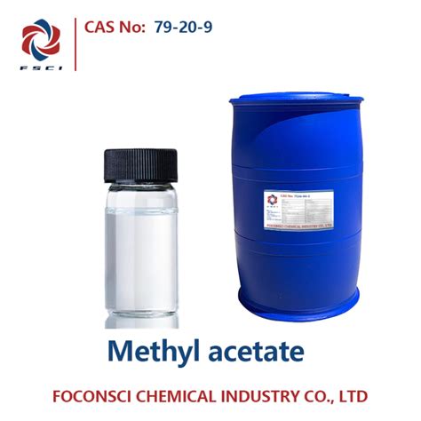 Methyl Acetate Cas 79 20 9 Chinese Chemical Manufacturer Additive Catalyst Organic Chemicals