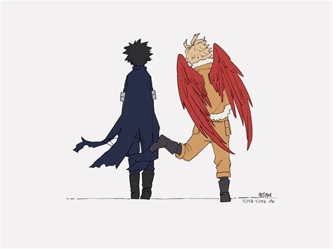 Dabi And Hawks Anime People Drawings My Hero Academia Episodes