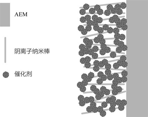 一种离子有序化的阴离子交换膜电解水制氢膜电极及其制备方法与流程