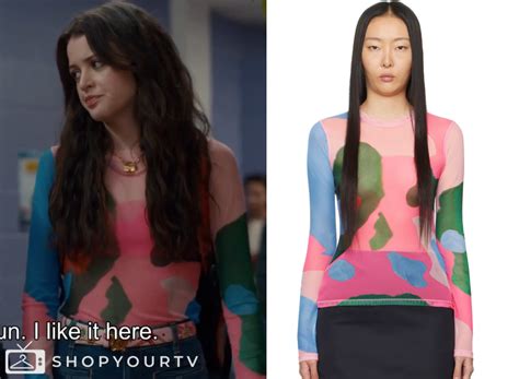 Ginny And Georgia Season 3 Episode 1 Maxines Mutlicolored Long Sleeve