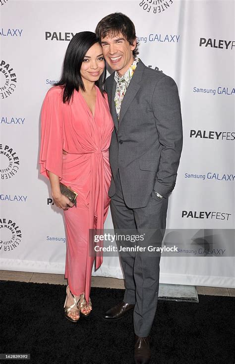 Actor Christopher Gorham And Wife Anel Lopez Attends The Paleyfest