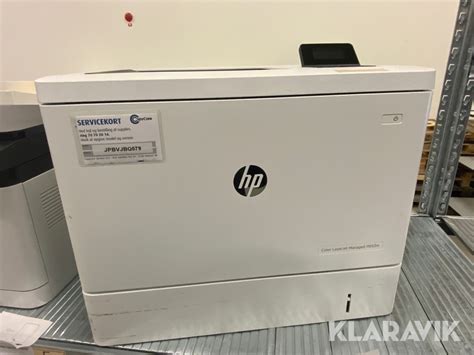 Skrivare Laserjet Hp Managed M533 M Ljungby Klaravik Aukti