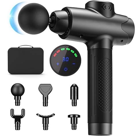 Massage Gun Deep Tissue Quiet Percussion Muscle Back Neck Head Body