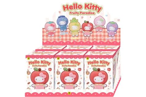 Miniso Top Toy Sanrio Hello Kitty Fruity Paradise Series Vinyl Plush