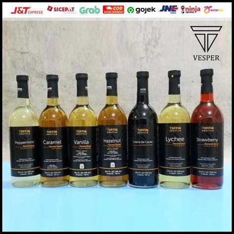 Jual Syrup Toffin Caramel Hazelnut Vanilla Sirup Toffin Flavour Varian Shopee Indonesia