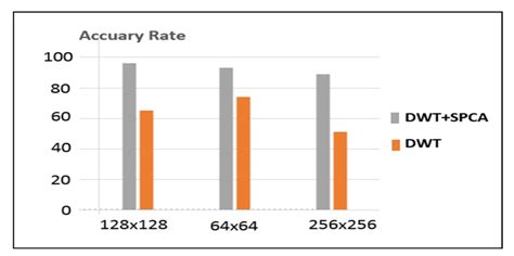 Comparison Between Using Dwt With Combination Dwt Spca In Hacdb