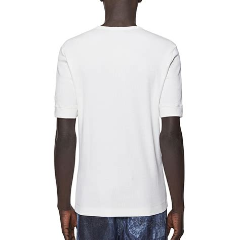 【楽天市場】 Diesel ディーゼル メンズ スクエアネック スリムフィット 半袖tシャツ カットソー【t Squarib】【サイズxxl】【ホワイト】die M T F4 4y5