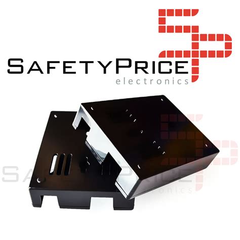 caja arduino uno r3 acrílica negro safetyprice electronics