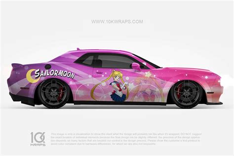 Sailor Moon Car Wraps Made With Top 3m Vinyl 10kwraps