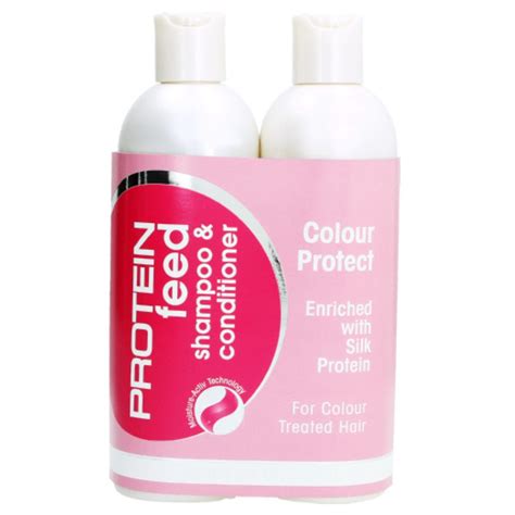Protein Feed Banded Color Protect Shampoo And Conditioner 800ml