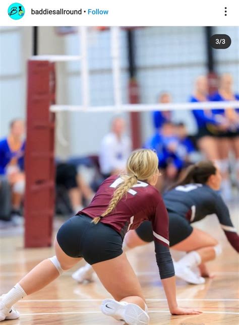 Medeline Lethbridge Thick Volleyball Volleyball Leaks Blonde