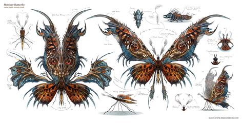The Art Of Mike Corriero Lichen Katydid Paraphidnia Sp A Strange