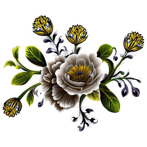Download Floral Pattern Illustration Png Esf