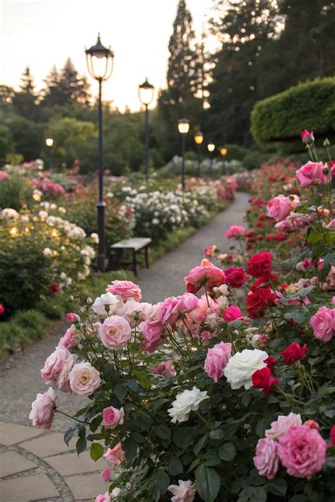 20 Gorgeous Rose Garden Design Ideas