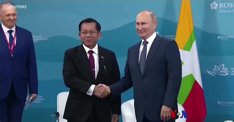 စစ်ကောင်စီခေါင်းဆောင် ရုရှားသမ္မတနှင့်တွေ့ဆုံ နှင့် တပတ်အတွင်း ပြည်တွင