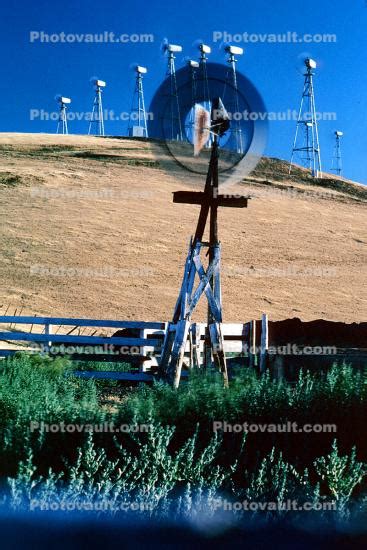 Wind Farms Altamont Pass Eclipse Windmill Ungulates Photo