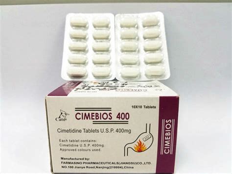 China La Medicina Occidental La Cimetidina Tablets Bp 400mg Comprar