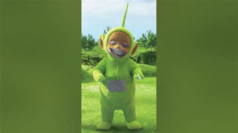 Green Teletubby Returns From His Travels Abroad And Shows Off Different
