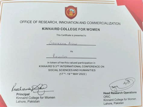 Saareena Asrar On Linkedin Alhamdulillah Presented My First Paper At An International Conference…