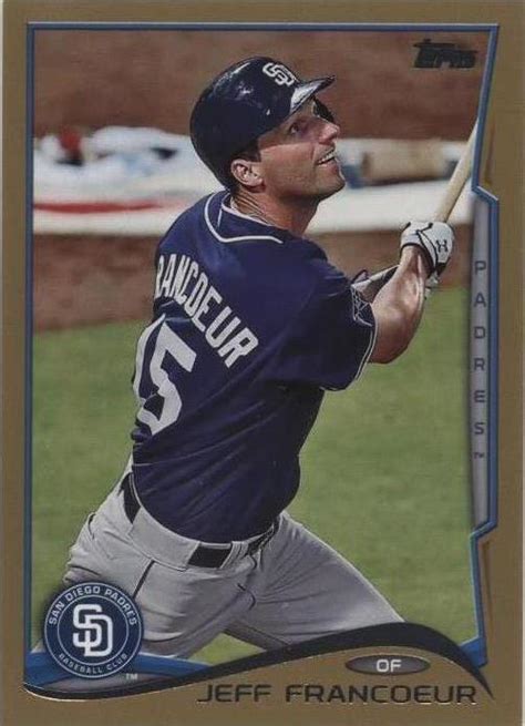 2014 Topps Update Series Jeff Francoeur Us 167 Gold 2014 For Sale