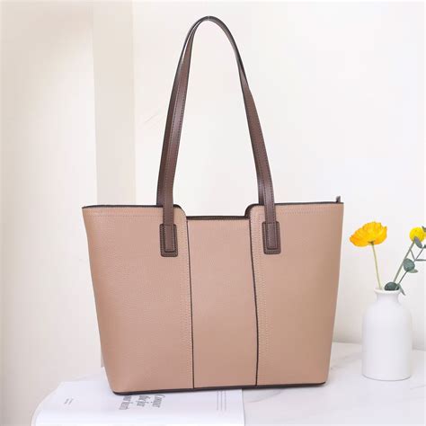 Whudwhu Premium Leather Tote Bag Womens 2025 New Large Capacity Work