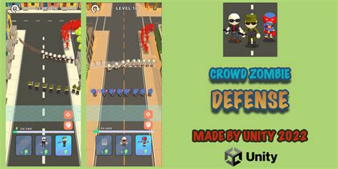 crowd zombie defense unity template by foxgames codester