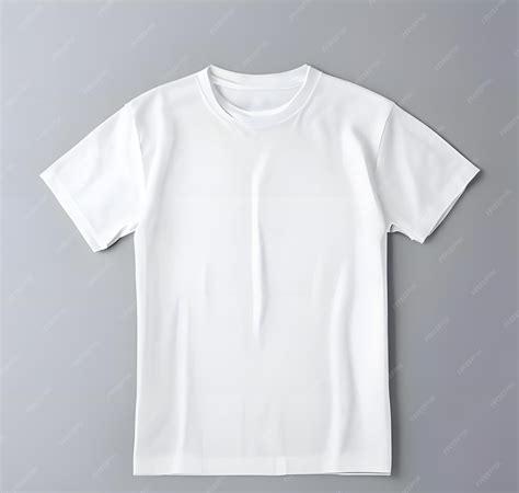 Premium Ai Image Photo Shirt Mockup Concept With Plain Clothing