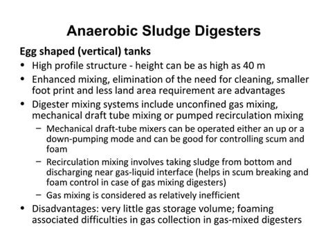 Biological Sludge Digestion Ppt