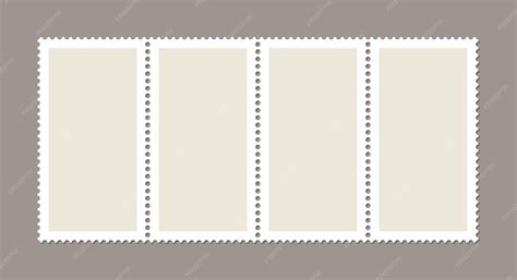 Premium Vector Vector Illustration Includes A Post Stamp And Blank