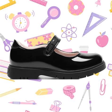 Lelli Kelly Josie Mary Jane School Shoe Black Patent