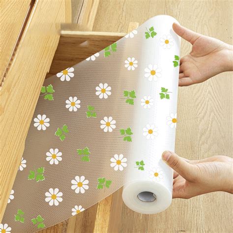 Shelf And Drawer Liners For Kitchen Cabinets Non Adhesive Cabinet Liner Eva Waterproof Durable