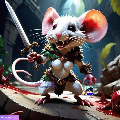 Warrior Mouse 20240529 2 By Indigomystiere On Deviantart