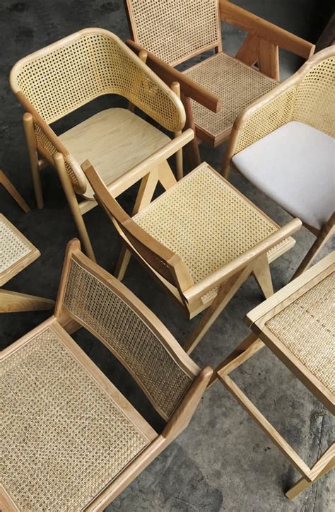 Beauty Of Wood And Rattan Used In Furniture Chic Est