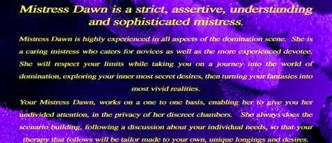Mistress Dawn Chester Uk