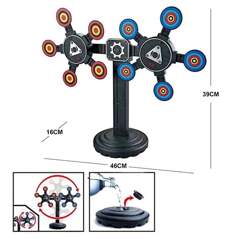 Colorful Rotating Electronic Scoring Shooting Targets
