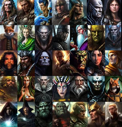 Pathfinder Wrath Of The Righteous Custom Portraits